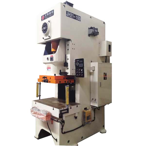 100t Crank Type C Frame Press with Pneumatic Clutch- WORLD MACHINERY