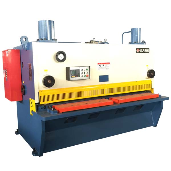 16mm Steel Plate Cutting Guillotine Shearing Machine- WORLD MACHINERY