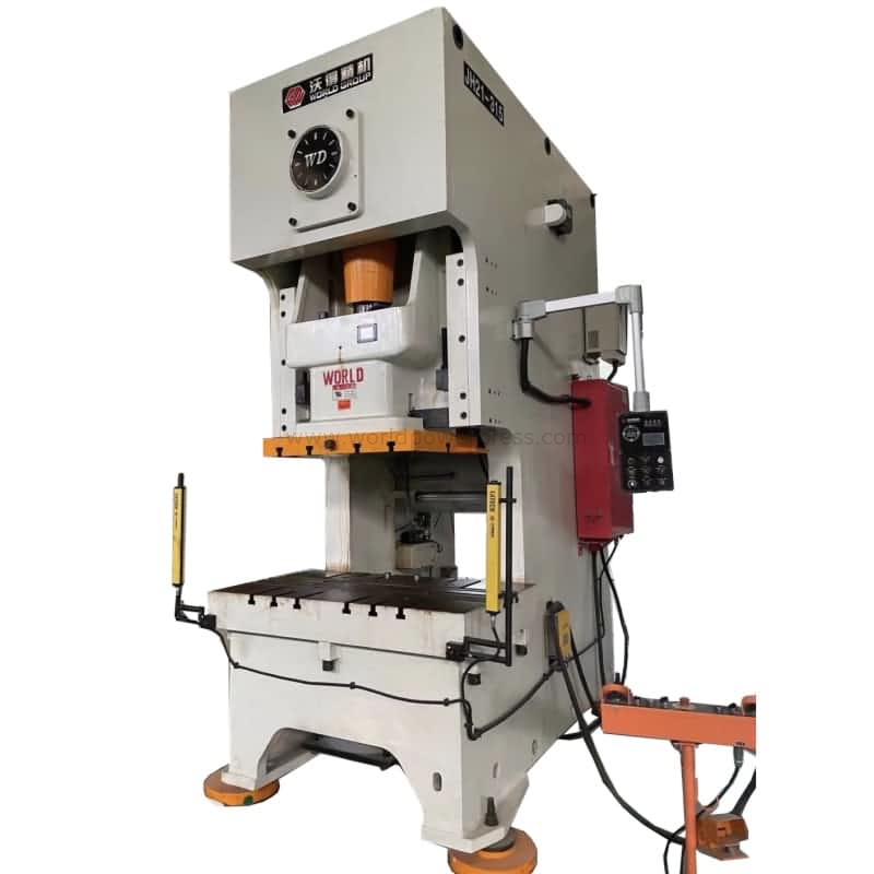 JH21-315 world brand 300 ton c frame power press- WORLD MACHINERY