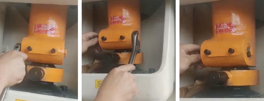 how to manual adjust die height of small punching power press - WORLD ...