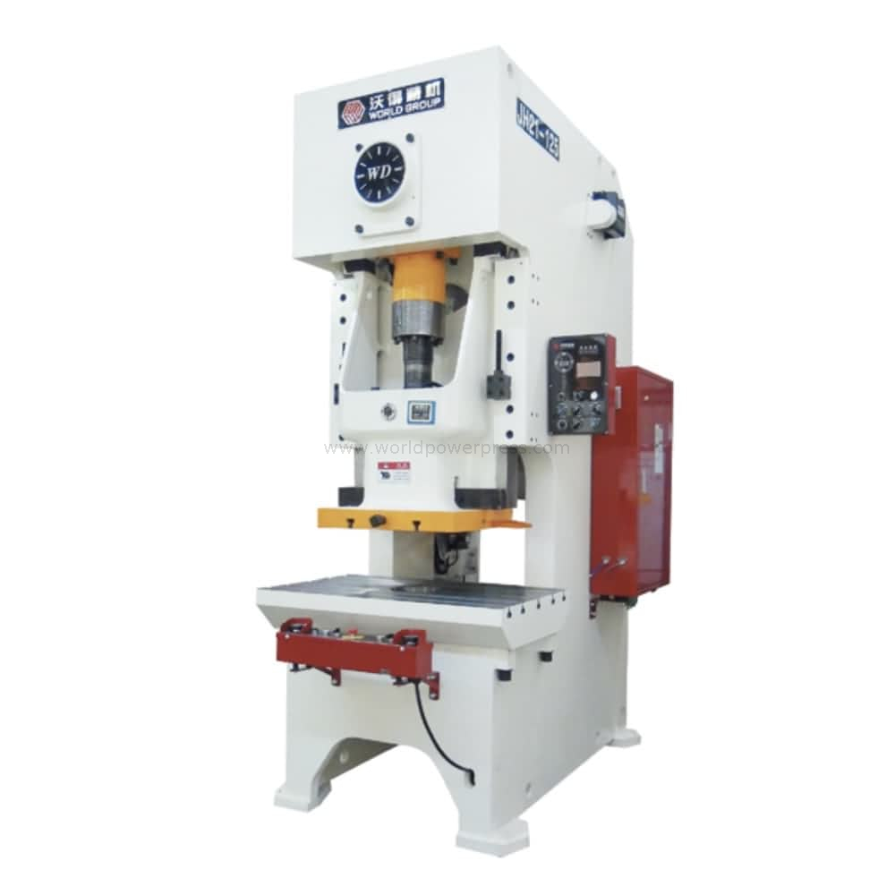 Word brand JH21-125 C Frame Power Press Machine- WORLD MACHINERY