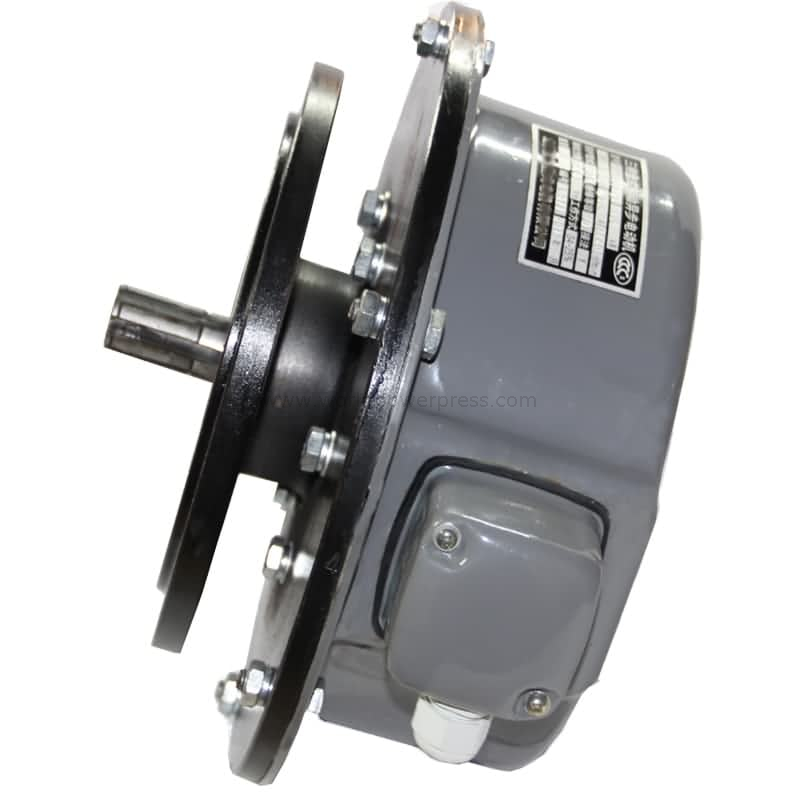 Flat Brake Motor for Press Slide Adjustment- WORLD MACHINERY