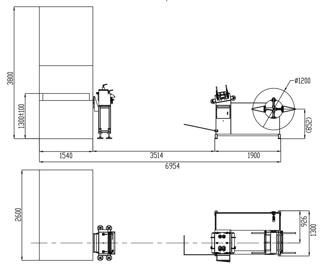 automatic progressive stamping press line for furniture parts - WORLD ...