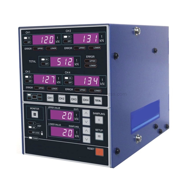 2 Channels And 4 Channels Press Tonnage Monitor- WORLD MACHINERY
